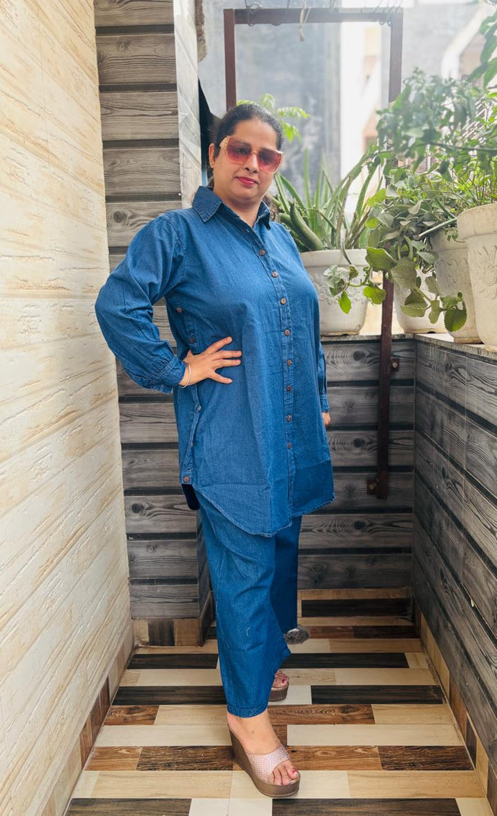 Denim Coord Sets – GS FABRICS